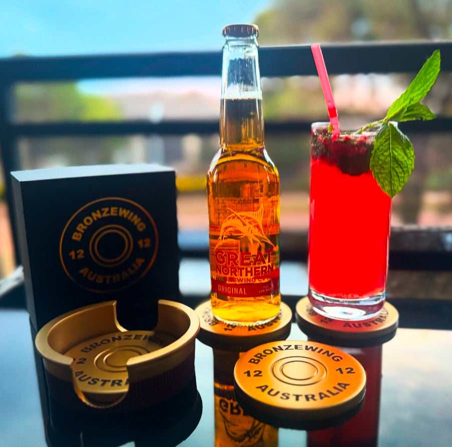 BRONZE WING Drink Coaster Gift Box – BRONZE WING AUSTRALIA ONLINE STORE