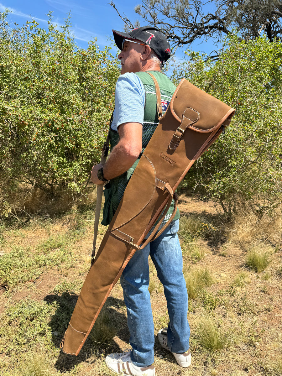 BRONZE WING Leather Gun Slip – BRONZE WING AUSTRALIA ONLINE STORE