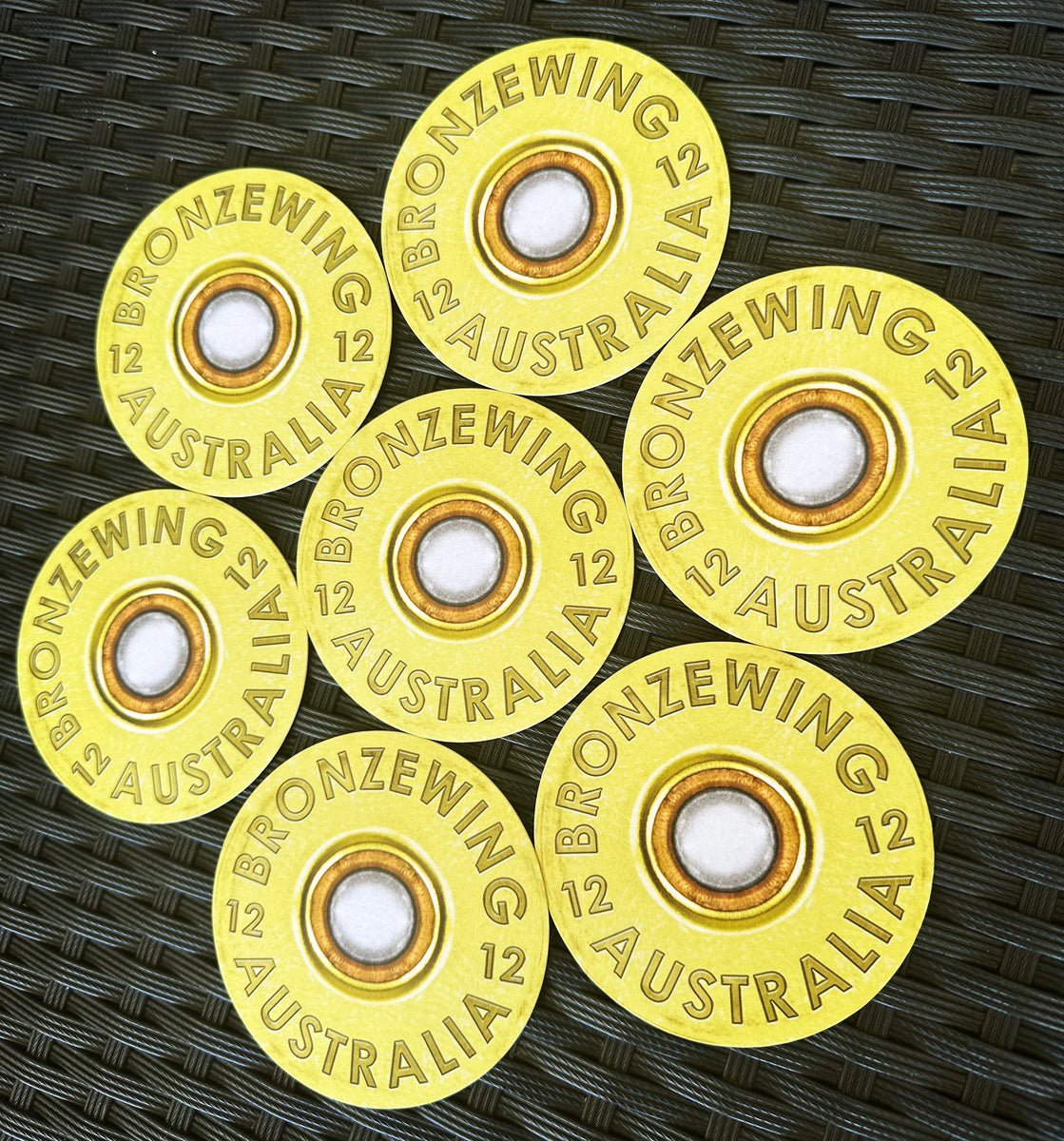 Cardboard Drink Coasters - BRONZE WING 12 gauge – BRONZE WING AUSTRALIA ...