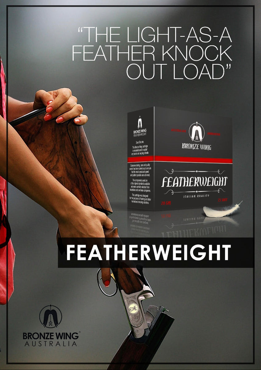 Poster - FEATHERWEIGHT – BRONZE WING AUSTRALIA ONLINE STORE