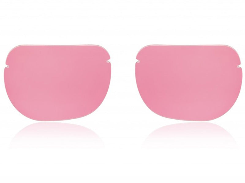 DE.LA.RO - PAIR OF LIGHT MEDIUM VERMILLION LENSES (06) – BRONZE WING ...